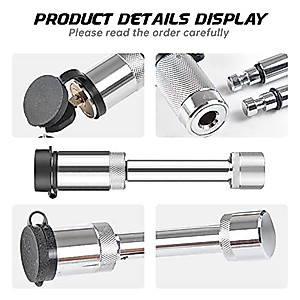 Trailer Hitch Lock, 5/8-Inch Pin Diameter, Fits 2-Inch Receiver, for Hitch Bike Rack Tray Ball Tow Rope for Trailer Truck Car Boat by KAIZONPOT