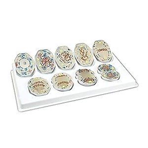 Vision Scientific VAA510 Animal Mitosis 3D Model | 9 Stage Mitosis Demonstration | Biology Classroom Cell Division Display | Detailed Open Cell Organelles | Pieces Equipped with Stand | W Manual
