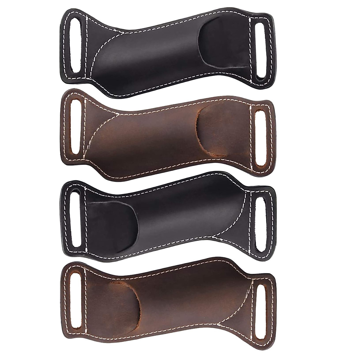 Fashion PU Covers Pouches PU Sheath Case Cover Small Sheath Perfect for Hiking Folding Sheath