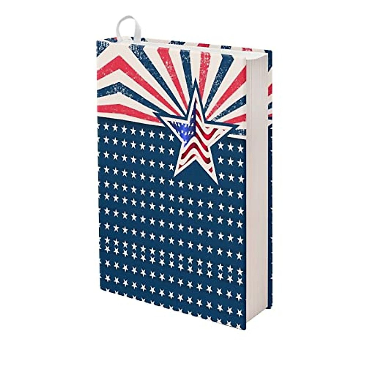 TODIYADDU Shining Pentagram Fabric Book Cover for Teachers Book Protector- Padded Detachable Dustproof Book Pouch Textbook Cover Aa Big Book Cover