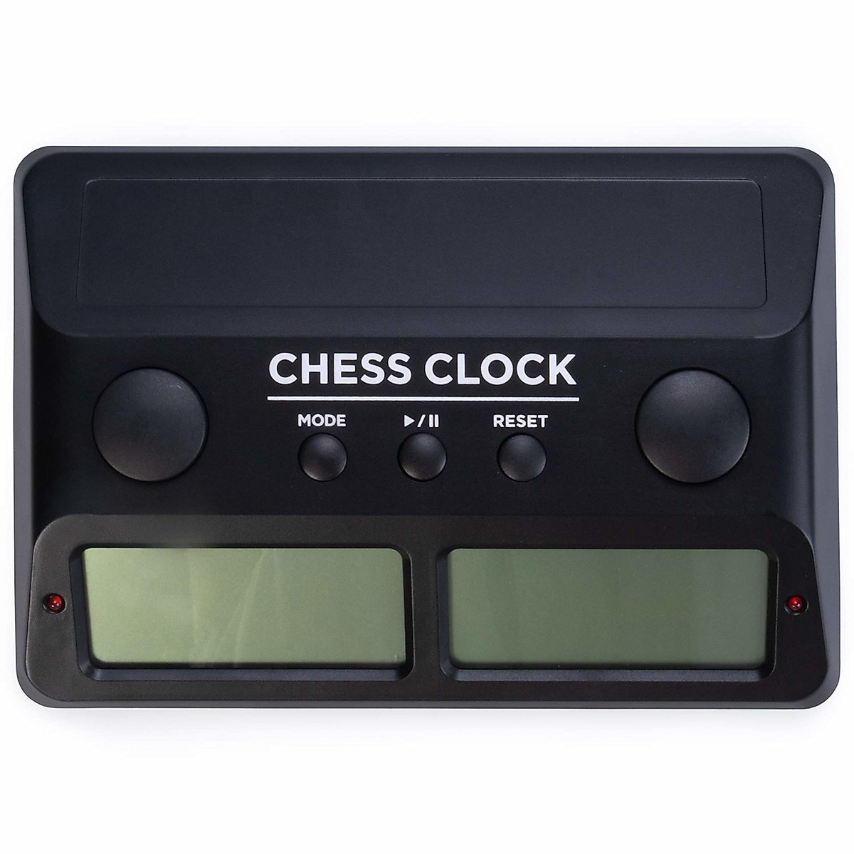 Digital Chess Clock - Customizable Chess Timer for Professional, Tournament Play - Incremental Time Control Fischer Clock - Also Great for Scrabble, Shogi, Go, and Other Competitive Board Games