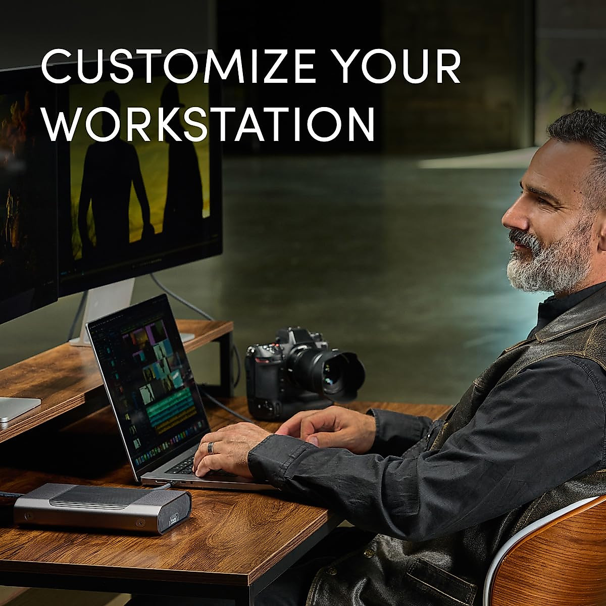 SanDisk Professional 12TB G-Drive Enterprise-Class External Desktop Hard Drive - 7200RPM Ultrastar HDD Inside, USB-C (10Gbps), USB 3.2 Gen 2, Mac Ready - SDPHF1A-012T-NBAAD