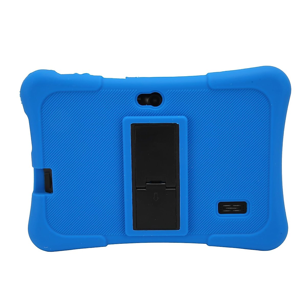 7 Inch Tablet for Android 10.0, 32GB ROM Quad Core for Android 10 Tablet, WiFi, Bluetooth, Dual Camera, with Soft Silicone, for Learning, Watching and Playing Games (US Plug)