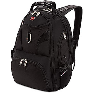 SwissGear 5977 ScanSmart Laptop Backpack, Black, 17-Inch