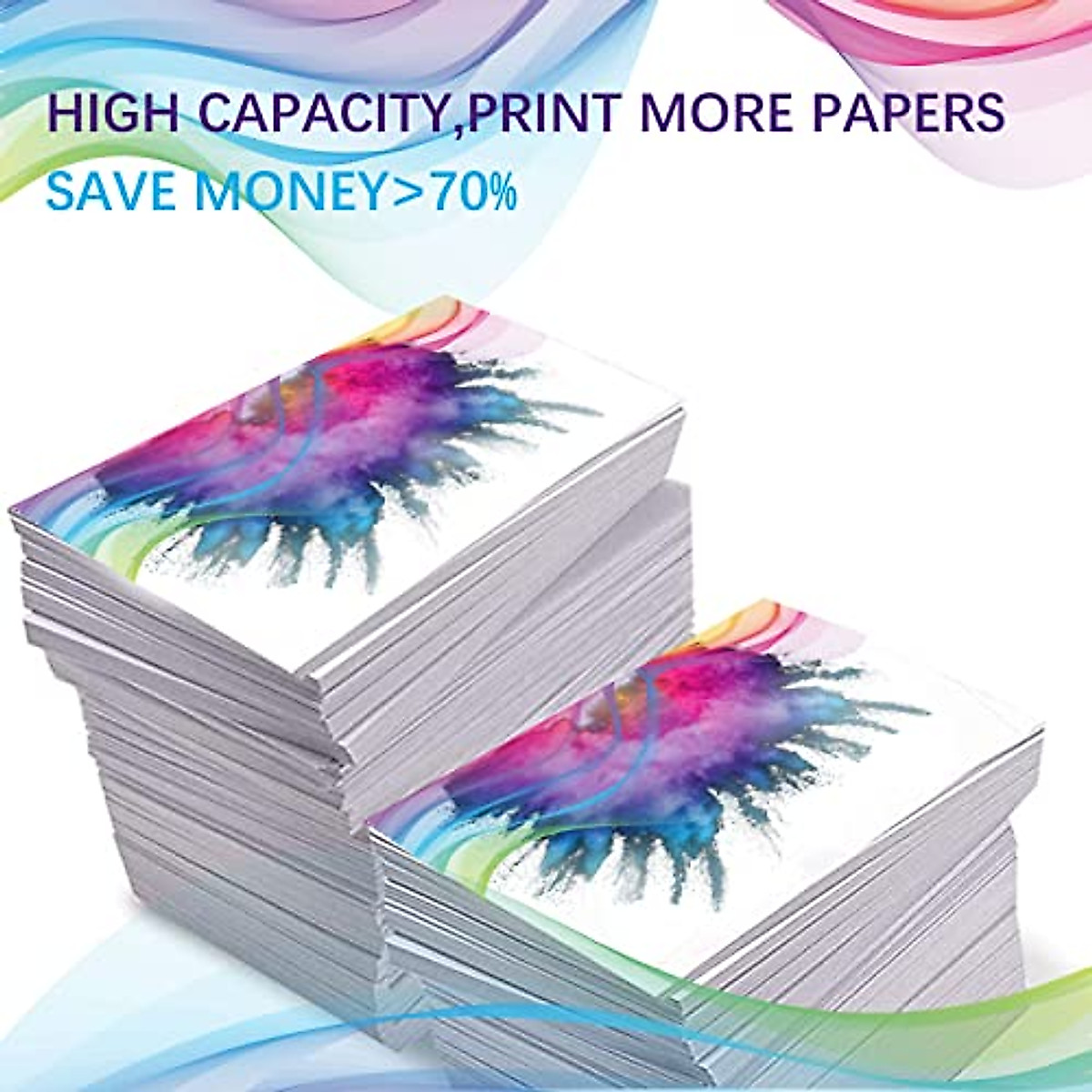 Ubinki Compatible Ink Cartridge Replacement for Canon PGI-280XXL CLI-281XXL 280 XXL 281 XXL Compatible to PIXMA TR7520 TR8520 TR8620 TS6120 TS6220 TS6320 TS8120 TS8220 TS8320 TS9120 (5 Pack)