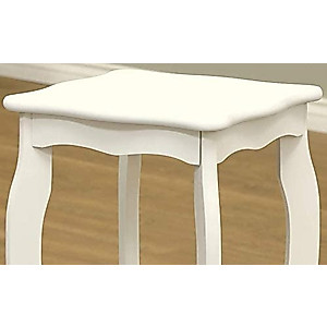 Frenchi Home Furnishing 2 Tier Plant Stand, WHITE