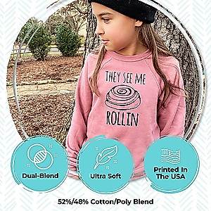 Always Be Yourself Unless You Can Be A Ninja, Long Sleeve Unisex Kids' Sweatshirt, Unisex Graphic Sweatshirt, Shirts With Sayings, Heather Gray or Mauve (M, Heather Gray)