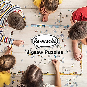 Re-marks Window Seat 1000-Piece Animal Puzzle for All Ages