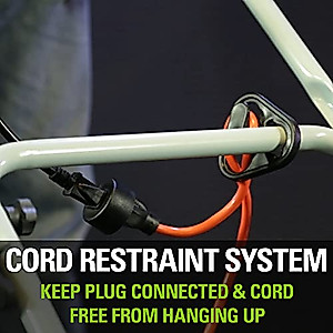 Greenworks 12 Amp 20-Inch 3-in-1Electric Corded Lawn Mower, 25022