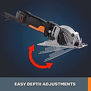 Worx WX439L 4.5 Amp WORXSAW 4.5" Electric Compact Circular Saw