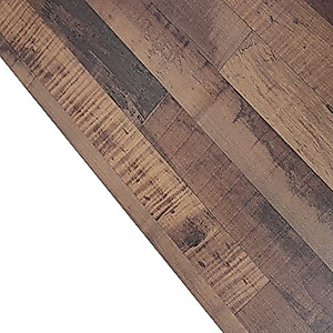 WOXYX Stand for TVs up to 65-Inch Flat Screen, Mid-Century Modern Entertainment Center with 8 Open Shelves, Brown