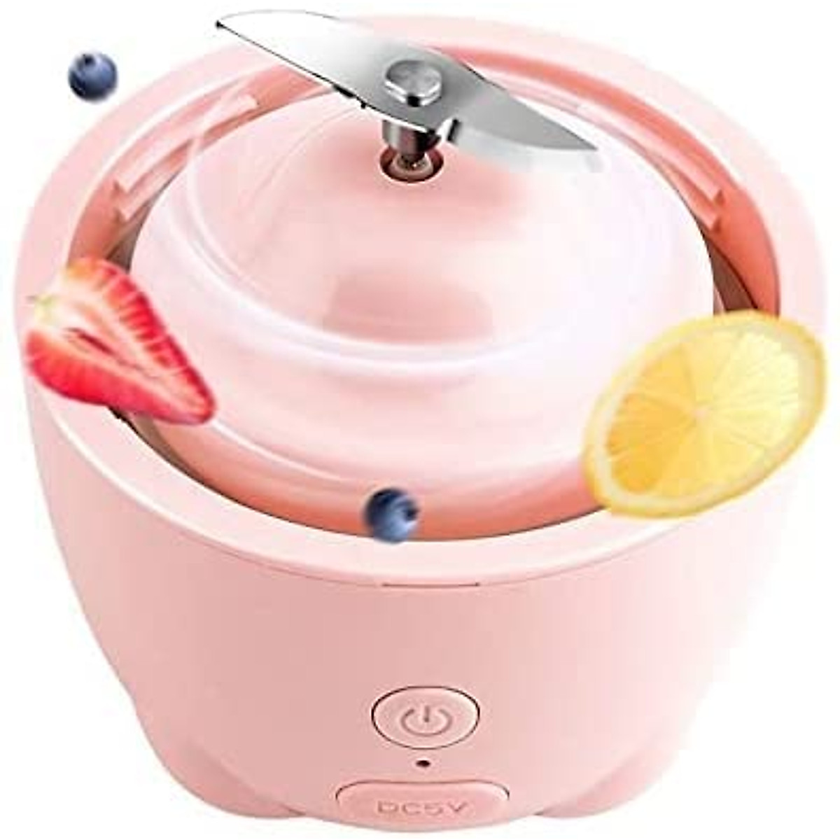 MXJCC Portable Blender, Smoothies Personal Blender Mini Shakes Juicer Cup USB Rechargeable (Color : Green)