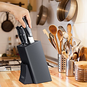 Knife Holder, Large Capacity 10“*5”, Kitchen Household Multifunctional Knife Storage and Placement Rack (without knives)