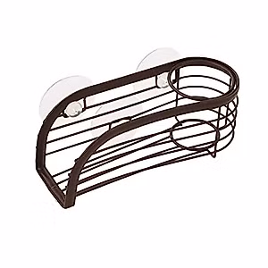 Spectrum Diversified Ashley Sponge & Brush Holder, Bronze