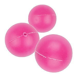 Fairly Odd Novelties 3/4" Mini Ping Pong/Table Tennis/Beer Pong Round Balls (100 Pack), 19mm, Pink