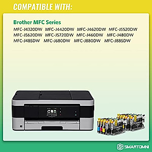S SMARTOMNI Compatible LC203 LC201 Ink Cartridge Replacement for Brother LC203 XL LC201 XL for MFC-J460DW J480DW J485DW J680DW J880DW J885DW J4320DW J4420DW J4620DW J5620DW J5520DW J5720DW (10 Pack)