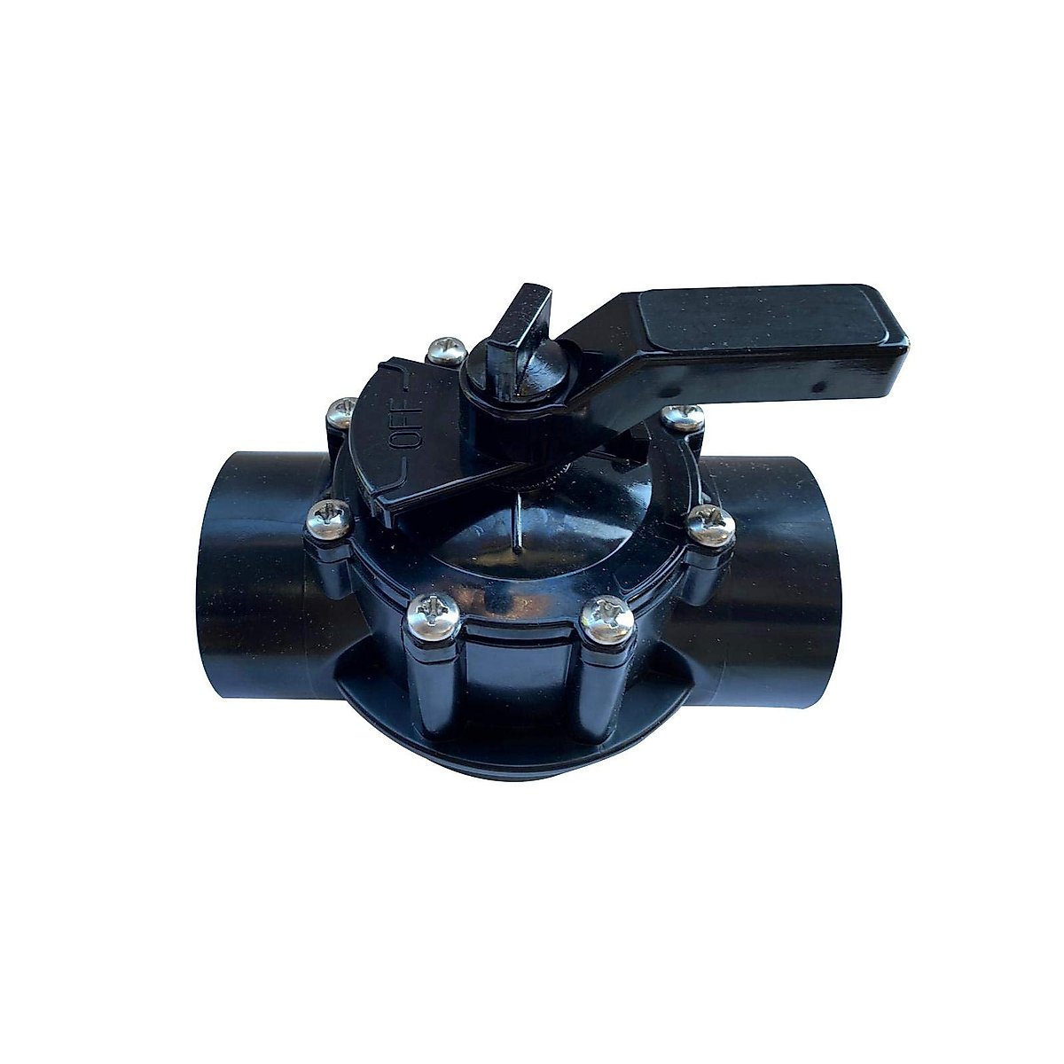 FibroPool Swimming Pool Diverter Valve - 2 Inch - 2 Way - Positive Seal & Non Lube Replacement Valve for Pools and Spas