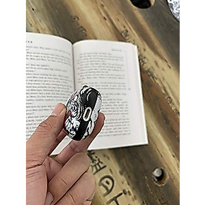 N-brand Be Applicable Case for Airpods 1&2,Cute Funny Cartoon Character TPU Cover ,(Designed for Kids Girl and Boys) (Luffy)