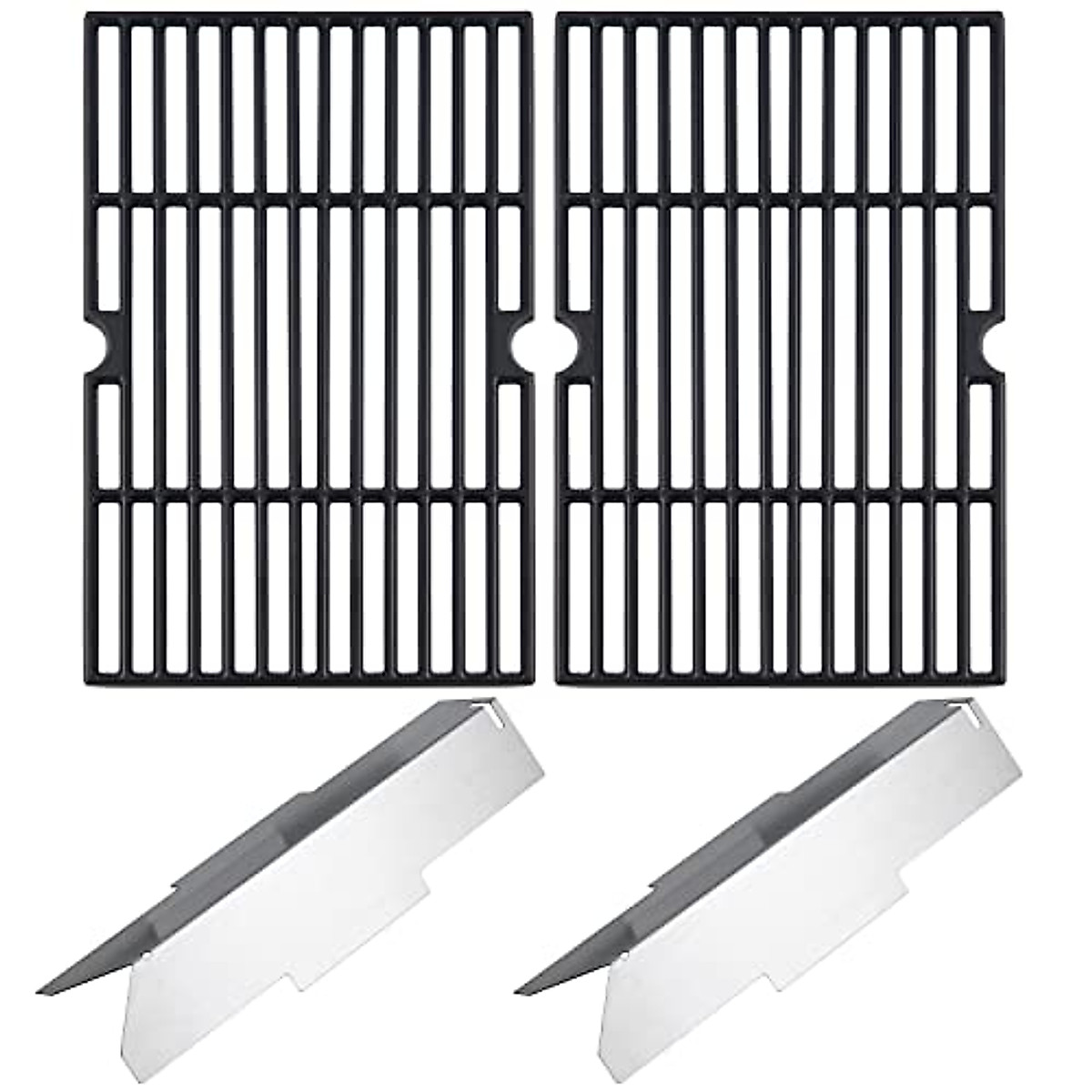 Charbrofire 70-01-634 DGF350CSP DGF350CSP-D Grates and Heat Tent Replacement Parts for Dyna Glo Grill Grates Heat Plates DGF350SNP DGF350SNP-D DG1-70-01-634-R 101-03011 70-01-635 Heat Shield