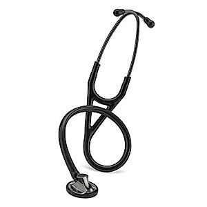 3M Littmann Stethoscope, Master Cardiology, Black Tube, Smoke Chestpiece, 27 inch, 2176