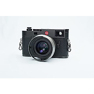 Vi Vante Camera Quick Release Set for Cameras w/Round Strap lugs Titanium Rings (Flat Gray)