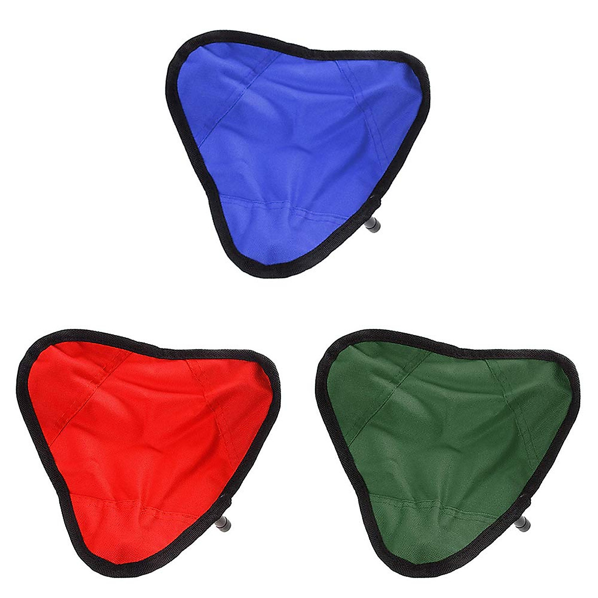 shlutesoy Lightweight Outdoor Folding Chair Portable Three-Legged Stool Outdoor Fishing Stool Mini Casual Beach Triangle Stool