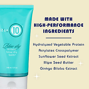 It's a 10 Miracle Blow Dry Styling Balm Unisex Balm 5 Fl Oz (Pack of 1), B07C3WZ43G