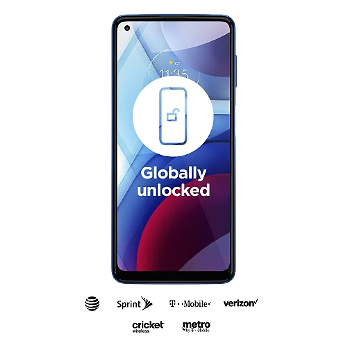 Moto G Power | 2021 | 3-Day battery | Unlocked | Made for US by Motorola | 3/32GB | 48MP Camera | Blue