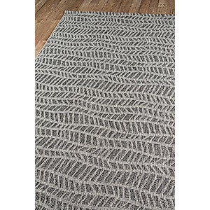 Novogratz by Momeni Villa Collection Emilia Indoor/Outdoor Area Rug, 2'0" x 3'0", Grey, Model:VILLAVI-05GRY2030