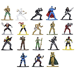 Jada Toys G.I. Joe 1.65" 18-Pack Die-cast Figures, Toys for Kids and Adults, 32913