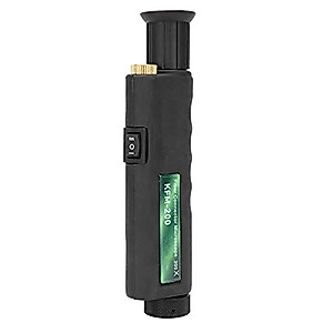 Optical Fiber Microscope Cable Inspection Handheld Mini 200X 400x Magnification 2.5mm Adaptor for Coaxial Illumination Including 2.5mm and 1.25mm Adapters