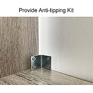 PACHIRA E-Commerce US Wooden Cube Storage Organizer, Unit Shelf, Closet Cabinet, Bookshelf File in Living Room, Bedroom, Study 3 Cube, Dark Brown