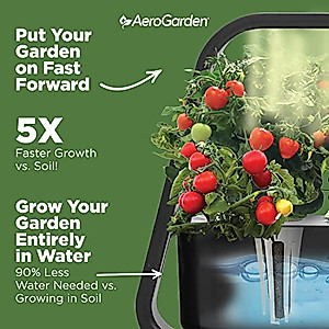 AeroGarden Sprout with Gourmet Herbs Seed Pod Kit - Hydroponic Indoor Garden, White