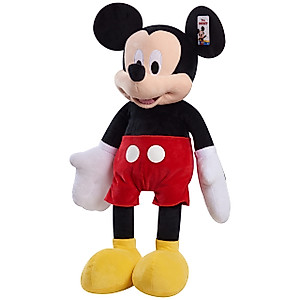 Disney Junior Mickey Mouse 40 Inch Giant Plush Mickey Mouse Stuffed Animal for Kids, Kids Toys for Ages 2 Up by Just Play