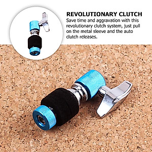 EXCEART Hi- Hat Clutch High Hat Stand For Hi Hat Cymbal Drum, Percussion Instrument Parts Accessories