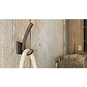 Richelieu Hardware BP7751BORB Transitional Metal Hook, Brushed Oil-Rubbed Bronze