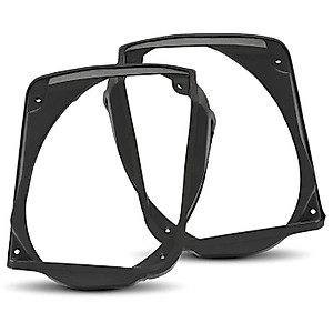 Rockford Fosgate TMS69BL9813 Power Harley Davidson Saddlebag Speaker Audio Kit with Harness and All Installation Hardware (1998-2013)