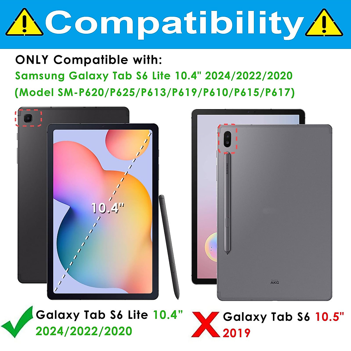 DETUOSI Case for Samsung Galaxy Tab S6 Lite 10.4" 2024/2022/2020 with Shoulder Strap, Stylus Pen, Multi-Angle Soft Silicone Case for Galaxy S6 Lite Tablet, Model(SM-P610/P613), Rose Red & Purple