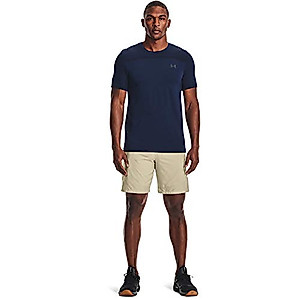 Under Armour Men's Seamless Short-Sleeve T-Shirt , Academy Blue (408)/Mod Gray , X-Large