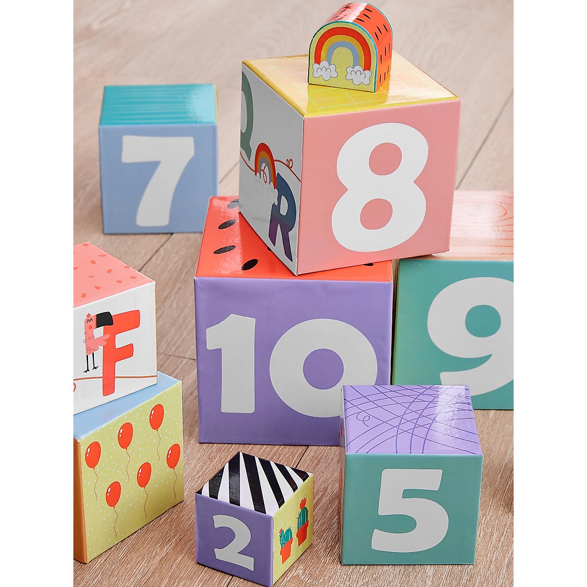 Simple Joys by Carter's By The Sea Nesting Boxes, Ocean, One Size