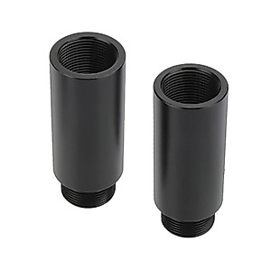 CAMVATE 5/8"-27 Female to 5/8"-27 Male Microphone Screw for Blue Yeti Nanos Mounting on Standard Blue Yeti Shock Mounts(2 inch, 2 Pieces) - 2553