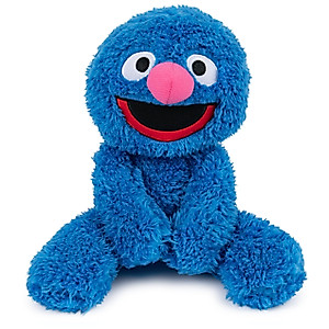 GUND Sesame Street Official Grover Take Along Buddy Plush, Premium Plush Toy for Ages 1 & Up, Blue, 13”