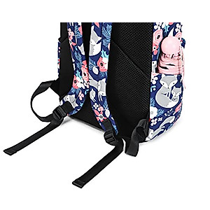 Wadirum Women Cute Printed Backpack Girl School Backpack Set Casual Daypack Fox