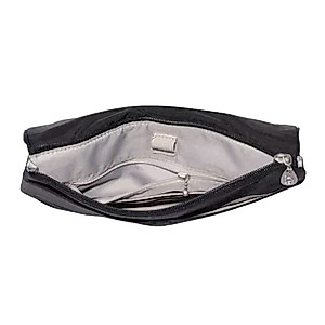 Baggallini Flap 2 It East-West Crossbody Bag (Black)