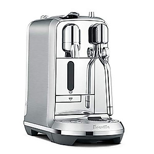 Breville Nespresso Nespresso Creatista Plus Coffee Espresso Machine, Brushed Stainless Steel BNE800BSSUSC
