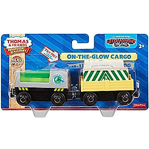 Thomas & Friends Wooden Railway Train Engine On-The-Glow Cargo - Battery Operated DVL66