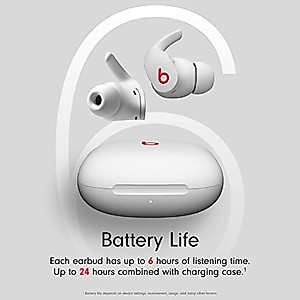 Beats Fit Pro True Wireless Bluetooth Noise Cancelling In-Ear Headphones - White (Renewed)