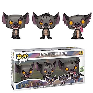 Funko Pop! Disney: Lion King - Hyenas 3 Pack Spring Convention Exclusive