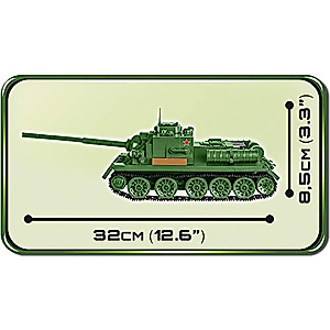 COBI Historical Collection SU-100 SPG Vehicle , Green