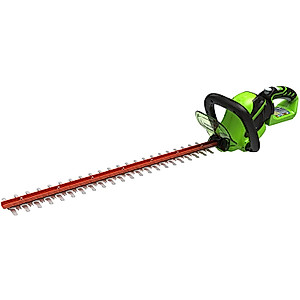 Greenworks 40V 24" Cordless Hedge Trimmer, Tool Only